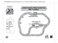Thomas the Tank Track Layouts Designs at Legacy Station